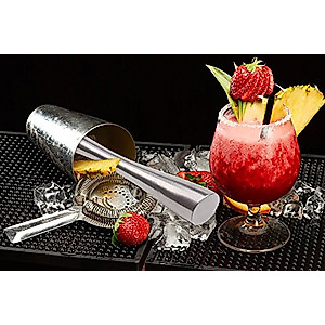 ITTA Super Heavy Duty 8" Stainless Steel Muddler with Serrated End, 1 pack