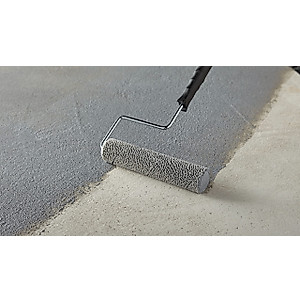 KILZ 1-Part Epoxy Acrylic Concrete and Garage Floor Paint, Interior/Exterior, Satin, Slate Gray, 1 Gallon