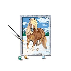 Ravensburger CreArt The Royal Horse Paint by Numbers Kit - Ideal for Kids & Beginners | Complete Set | DIY Home Art Project | Great Gift for Ages 9 and Up