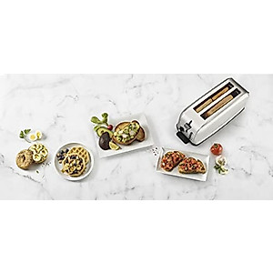 Cuisinart CPT-2500 Long Slot Toaster, Stainless Steel, Silver, 2-slice long slot