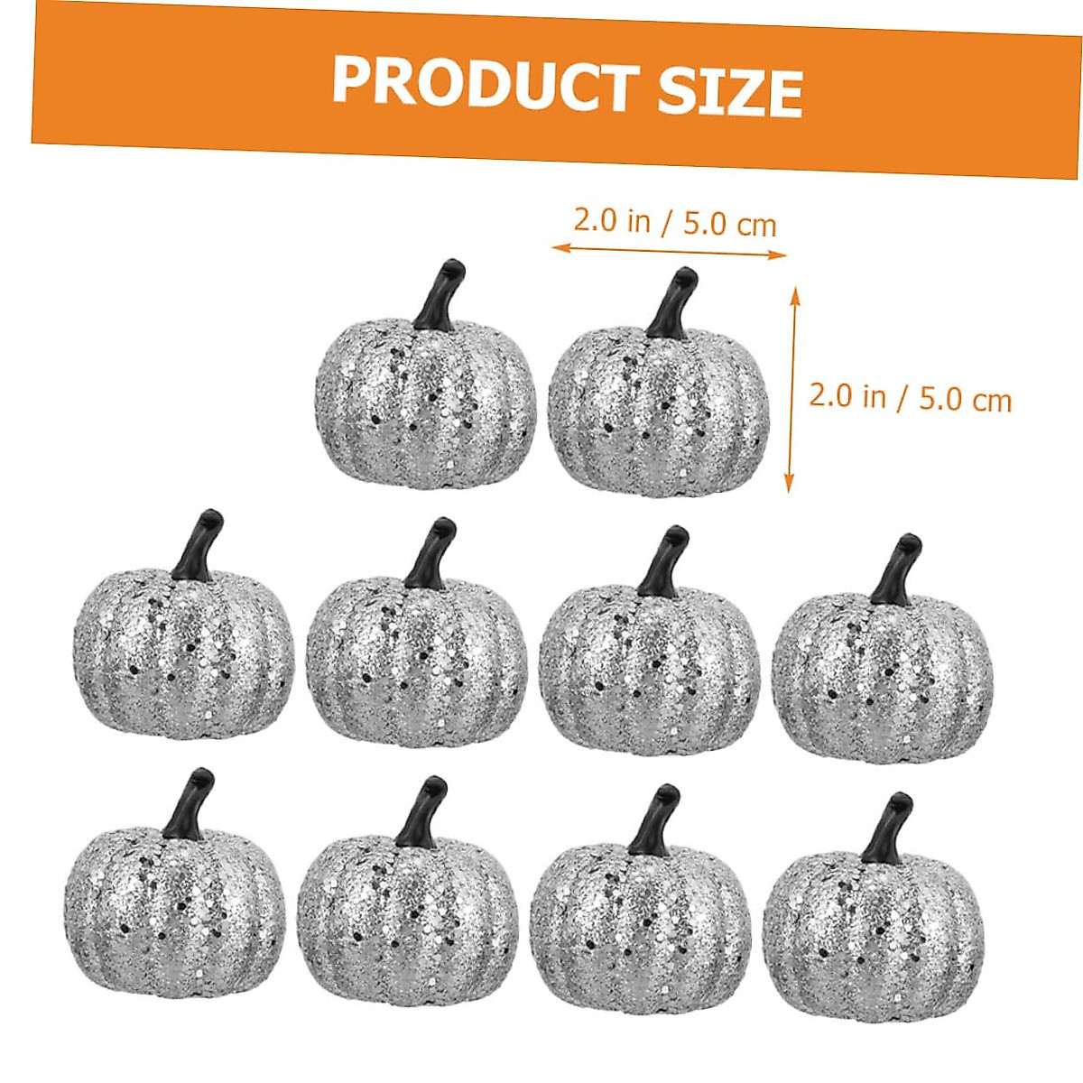 ABOOFAN 30 Pcs Foam Pumpkin Mini Pumpkins for Decorating Small Pumpkin Decor Artificial Pumpkins for Table Decor Artificial Pumpkins Bulk Fake Pumpkins Harvest Pumpkins Model Dining Table