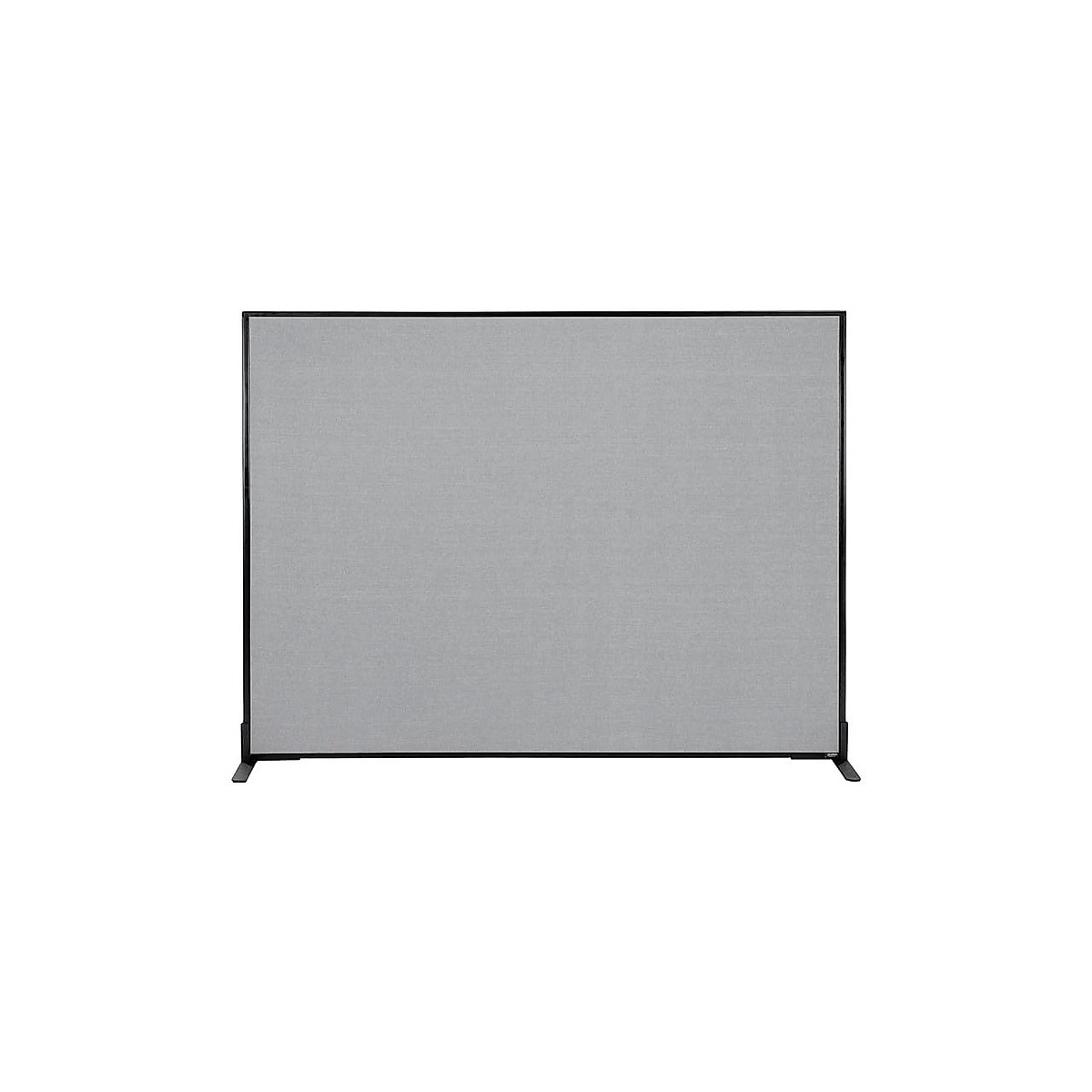 Global Industrial 60-1/4"W x 42" H Freestanding Office Partition Panel, Gray