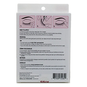 Kiss So Wispy Pompadour Lashes 5 Pairs (Pack of 3)