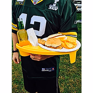 The Original Party Pal, All-In-One Food Tray, Ocean Blue