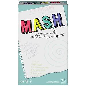Spin Master Games MASH, Fortune Telling Adult Party Game, for Ages 17 and up