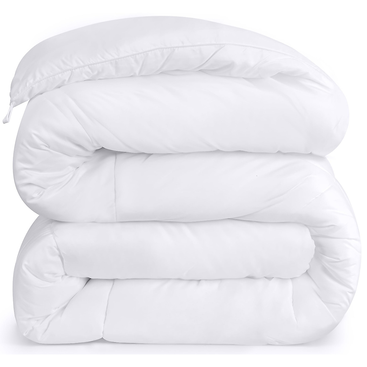 Utopia Bedding Down Alternative Comforter (Queen, White) - All Season Comforter - Plush Siliconized Fiberfill Duvet Insert - Box Stitched