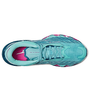 Mizuno Women's Wave Prophecy 12 Running Shoe, Antigua Sand, 9