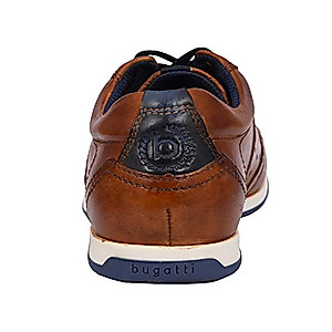 bugatti Men's Low-Top Sneakers, Brown Cognac 6300, 8.5