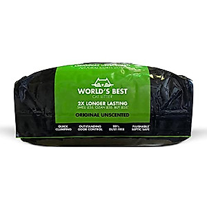 WORLD'S BEST CAT LITTER Original Unscented, 32-Pounds
