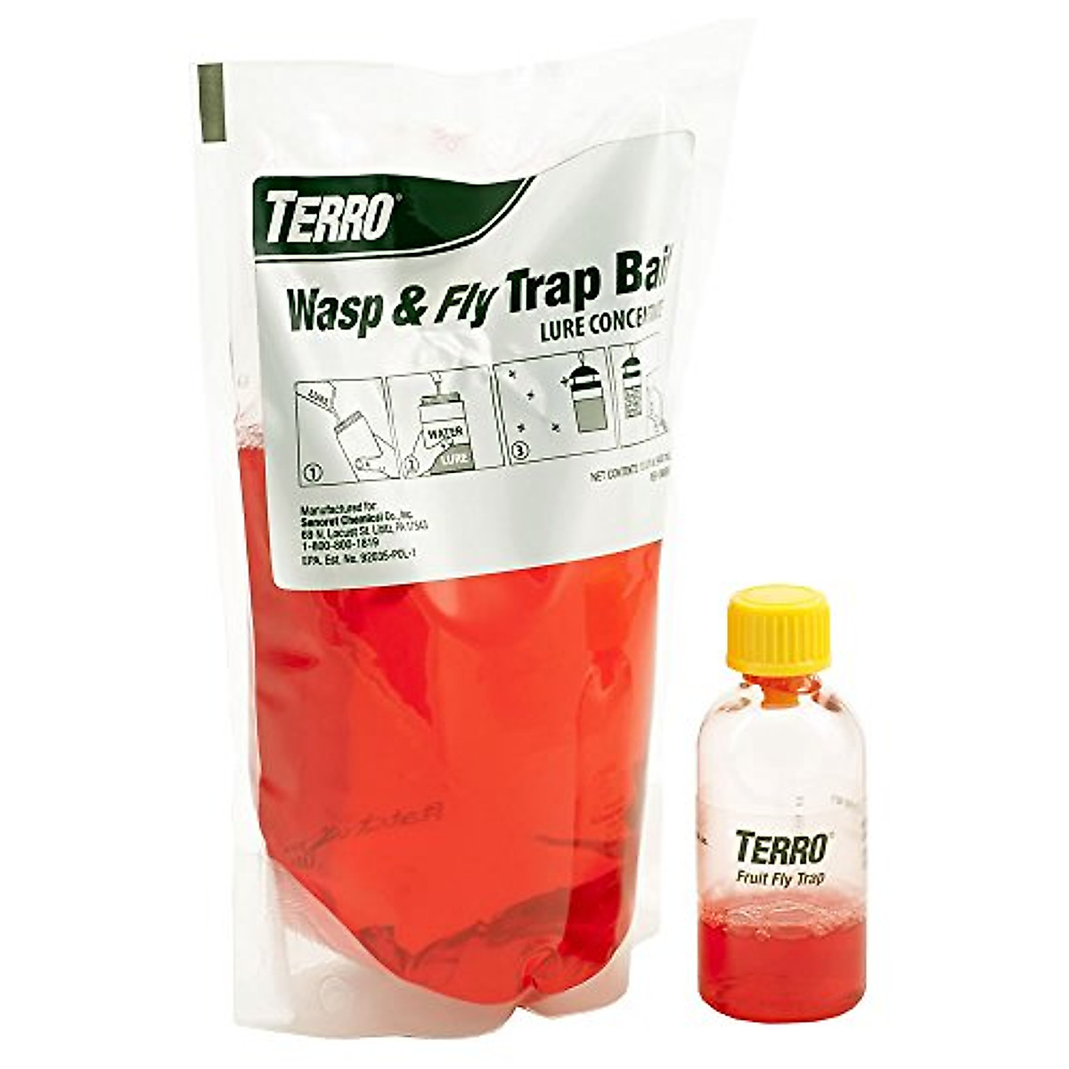 TERRO T515 Wasp & Fly Trap Plus Fruit Fly – Refill, 1 Pack — 🛍️ The ...