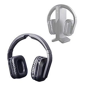 Avantree 2.4G RF Headphones, Only HT280 TV Headphones Set, Dual Link Or Multiple Link (Up to 100), Share TV Audio with Family (No Charging Dock Included, Single Headphone Only)
