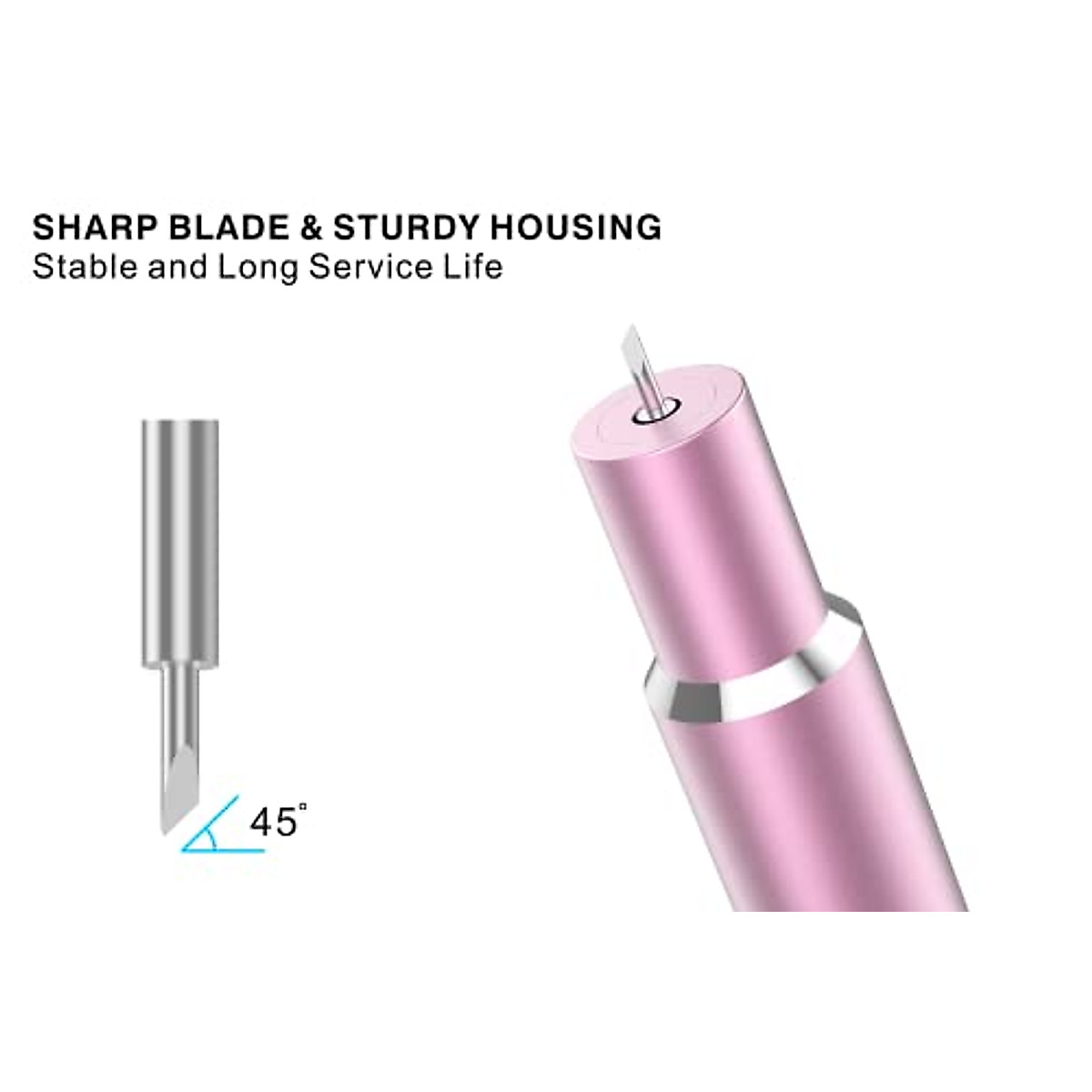 Bonded-Fabric Blade, Explore Fabric Blade, Artarron Fabric Bonded Blade and Housing for Cricut Maker 3/Maker/Explore 3/Explore Air 2/Air/One, Bonded Fabric Blade for Cricut Cutting Bonded Fabrics-Polyester, Silk, Cotton, Denim, Felt, Linen and More