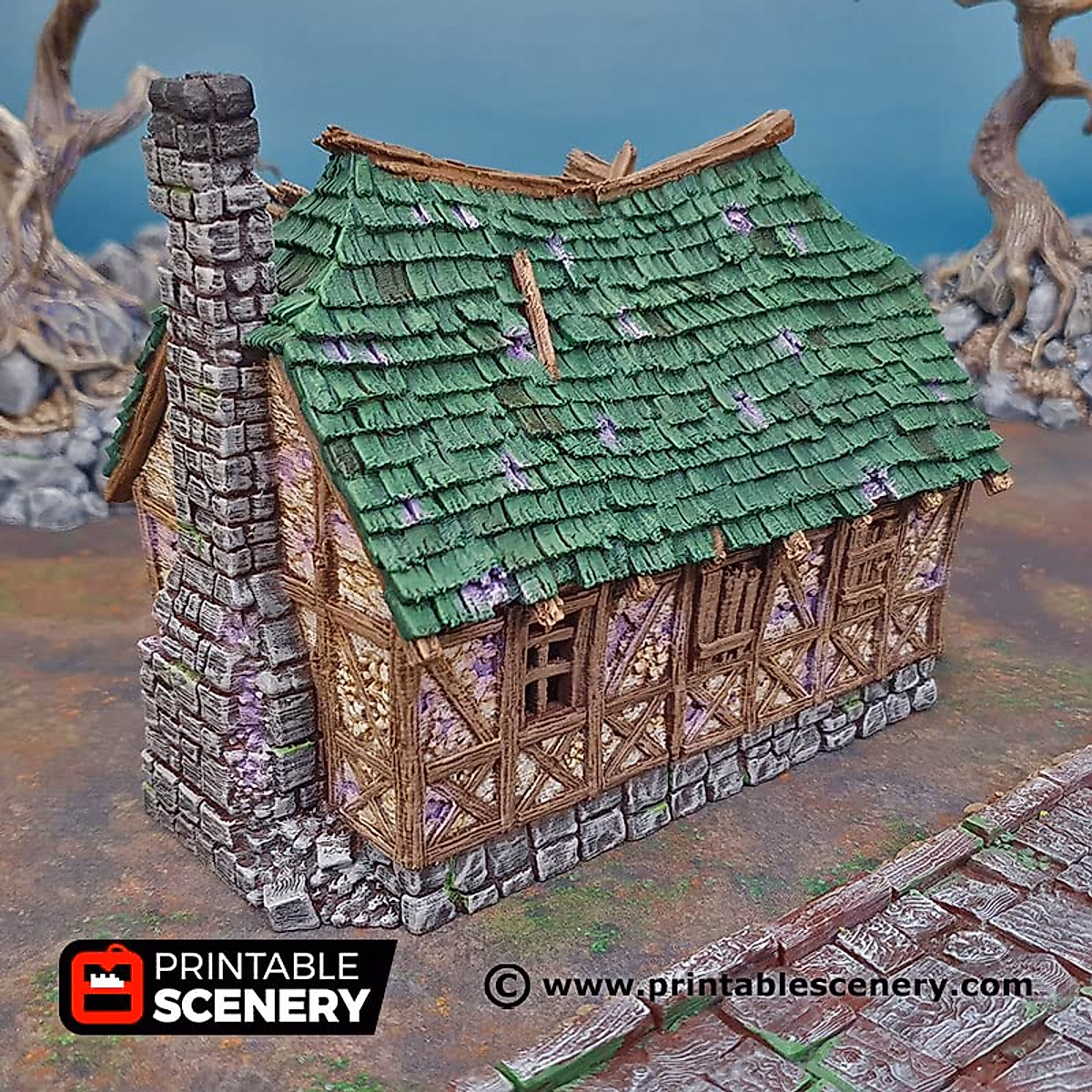 Mimic House DND Terrain for Dungeons and Dragons Terrain, D&D, Pathfinder, Warhammer 40k, Miniatures, D and D, Dungeons and Dragons Gifts, Dungeon Master