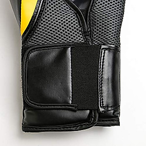 Everlast Elite Pro Style Training Gloves, Black, 14 oz