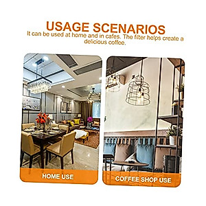 GREENADSCAPE Coffee Filter Tea Strainers for Wrecking Bar Espresso Coffee Screen Coffee Making Screen Coffee Maker Screen Filter Espresso Coffee Maker Machine Pour Silver Stainless Steel