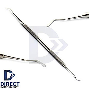 Professional Dental Filling Instruments Amalgam Composite Plastic 17 Pieces Restoration Smooth Plugger Westcott Flat Plastic Spatula Ball Burnisher