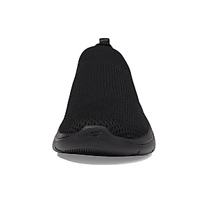 Skechers Women's Go Walk Arch Fit 2.0-Paityn Sneaker, Black, 8.5