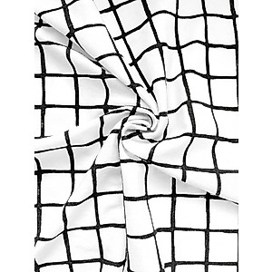 NODNAL CO. 3 Fitted Bassinet Sheets Black/White Set for Baby Girl/Boy - 100% OEKO-TEX Cotton - Gender Neutral I Love You, Plaid & Raindrop - Cradle/Moses Basket Hourglass Oval Rectangle Mattress Sheet