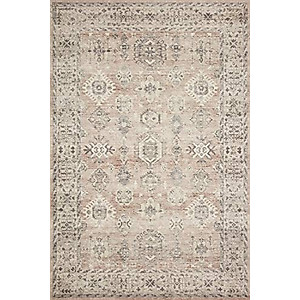 Loloi II Hathaway Collection HTH-03 Java/Multi, Traditional Area Rug, 5'-0" x 7'-6"