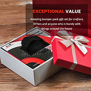 S&F STEAD & FAST Electric Box Cutter 4V, Cordless Electric Scissors for Cardboard, Power Cutter with Case for Crafts, Leather, Paper