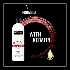 TRESemmé Conditioner for Dry Hair Keratin Smooth for Sleek, Smooth, Shinier Hair 20 oz