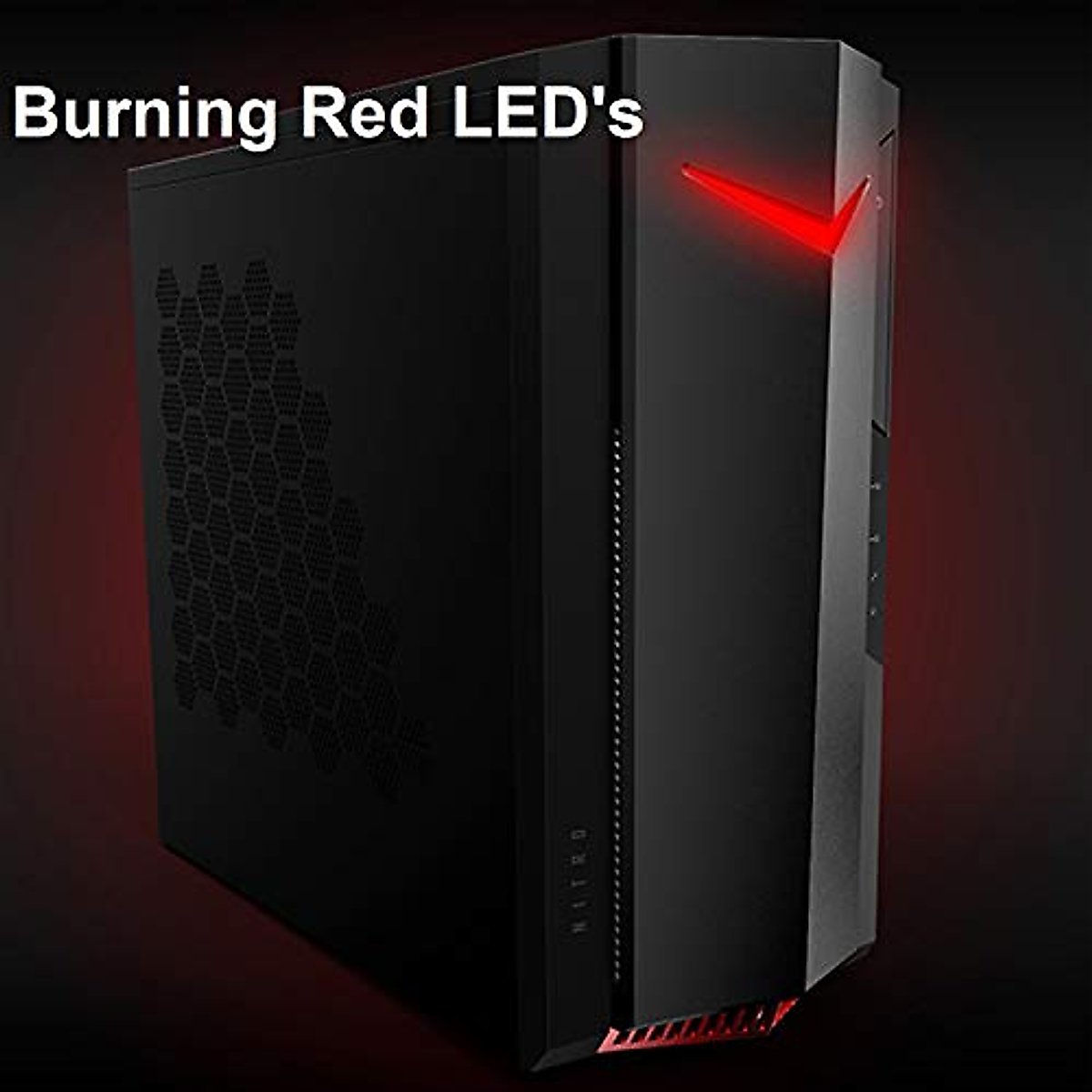 Acer Nitro 50 N50-640-UA91 Gaming Desktop | 12th Gen Intel Core i5-12400F 6-Core Processor | NVIDIA GeForce GTX 1650 | 8GB 3200MHz DDR4 | 512GB NVMe M.2 SSD | Intel Wi-Fi 6E AX211 | Windows 11 Home