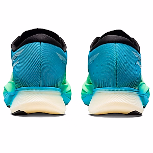 ASICS Unisex METASPEED Edge 2 Running Shoes, 9, Black/New Leaf