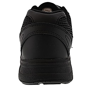 Dr. Scholl's - Men's Brisk Light Weight Dual Dtrap Sneaker, Wide Width (10 Wide, Black)