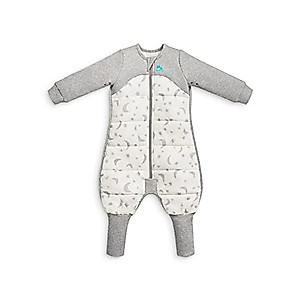 Love to Dream Warm Baby Sleep Suit (12-24 Mo), Super Soft Temp Regulating Sleeping Sack, 2.5TOG Warm Wearable Blanket, White