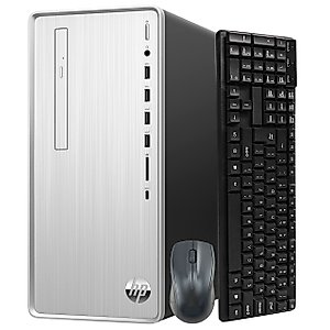 HP TP01-1227C Mini Tower Computer PC Intel Core i3-10th Gen Processor, [ 8GB Ram 1TB Hard Drive ] WiFi and Bluetooth, Wireless Keybaord and Mouse, Windows 10 (Renewed)