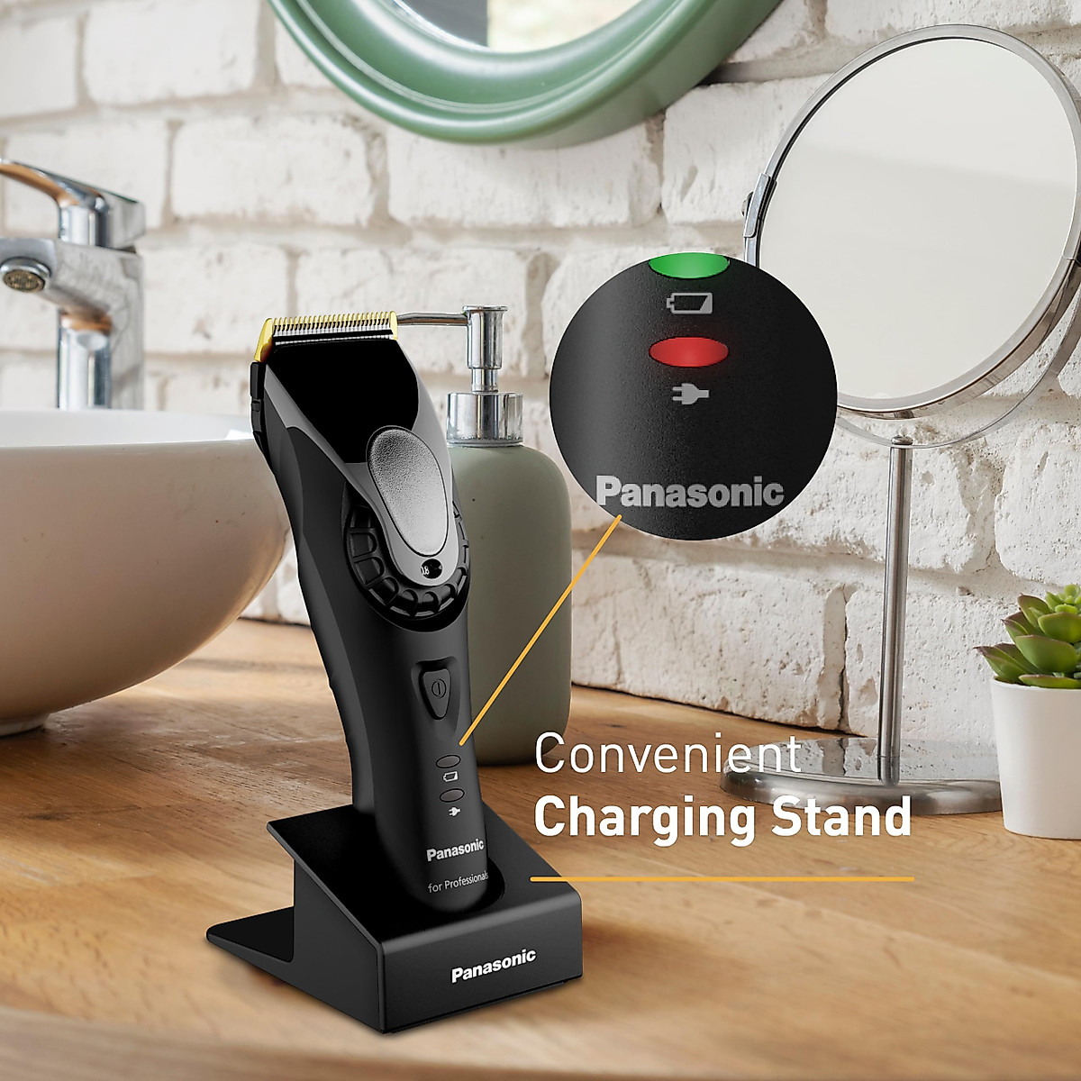 Panasonic ER-GP80 K Professional Hair Clipper for Unisex-Adults