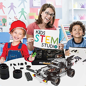 BIRANCO. STEM Building Toys for Kids 8,9-14 Year Old - Remote Control Racer Kit, Popular Girls and Boys Engineering Toy for Creative Play, Top RC Car Building Sets for Children Age 6-12