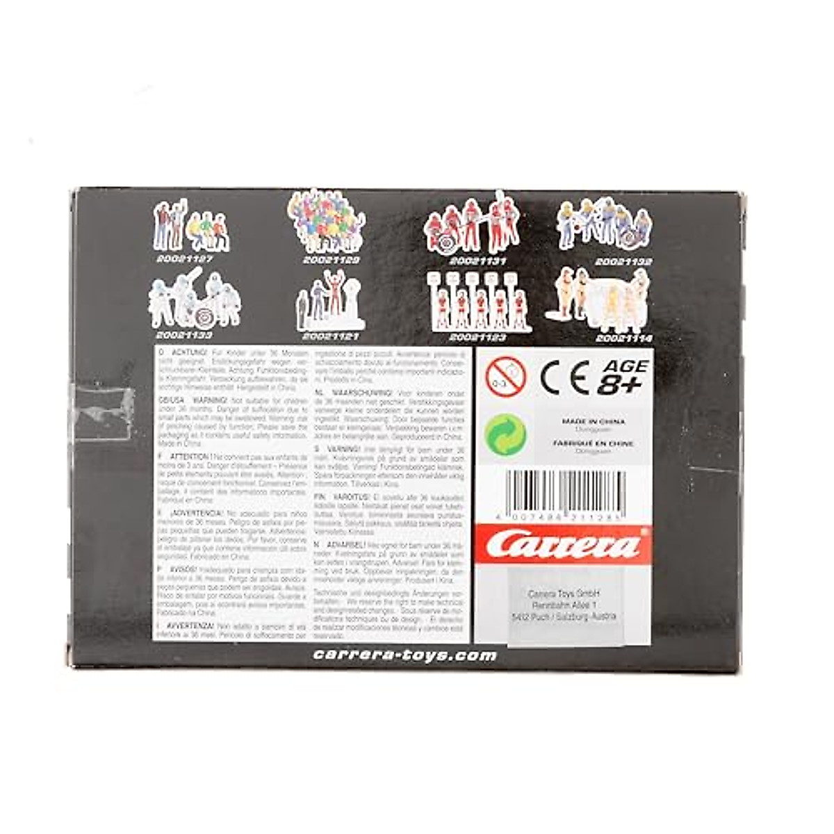 Carrera Race Spectators - Set of 15 Detailed Fans - 1:32 Scale Figures - Realistic Scenery Accessory for Slot Car Track Sets