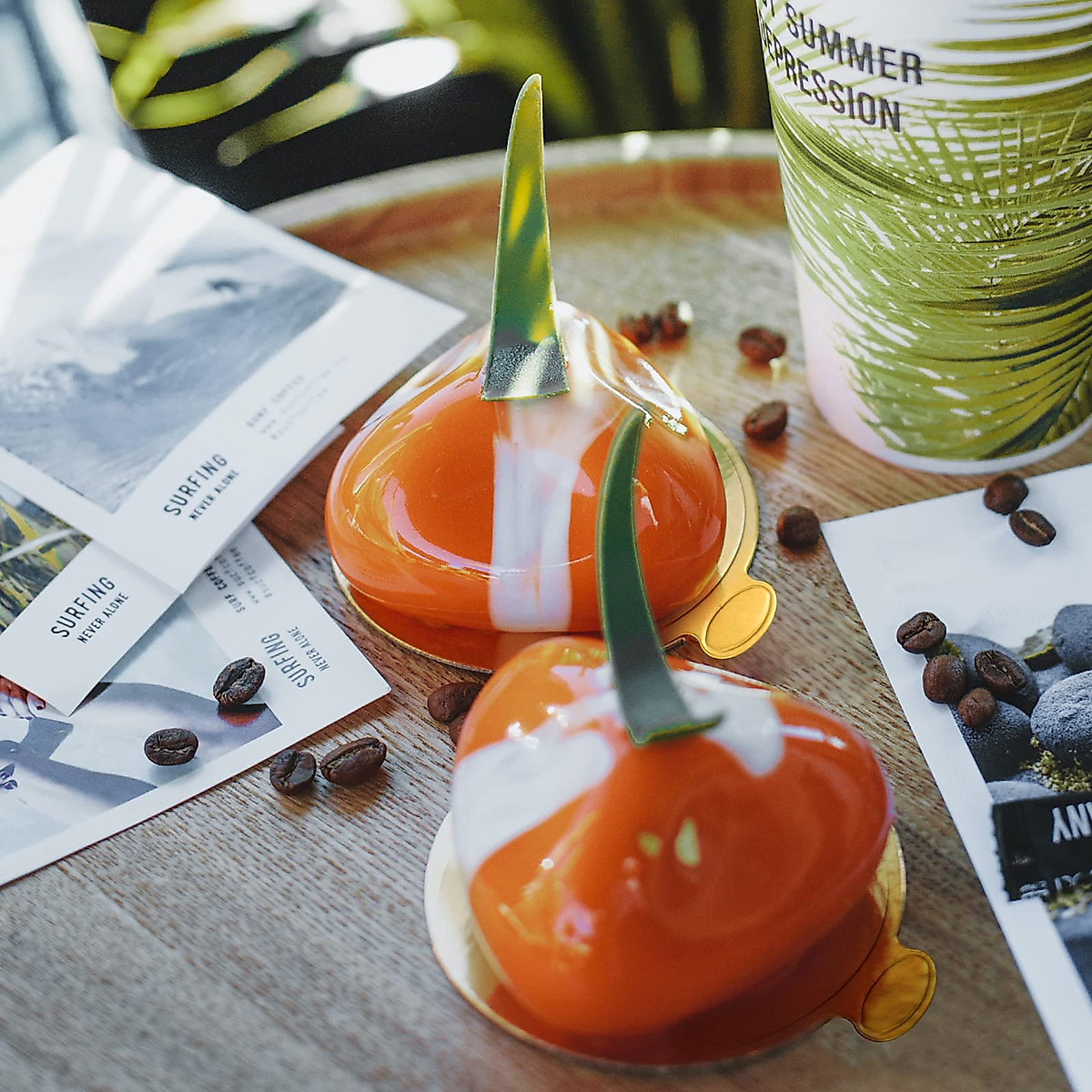 Daily Treasures 100 Pcs Mini Cardboard Cake Bases,Dessert Board Base Cake Paper Plates for Wedding Birthday Party Mousse Cupcake Dessert Displays Tray