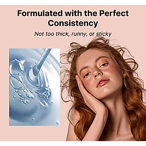 Clear Lip Gloss Base for DIY Lip Gloss Kit - 7.05oz Versagel w/ Olive Oil & Vitamin E for Smooth, Hydrated, Moisturized Lips - Fragrance-Free, Safe for Sensitive Skin - Small Business DIY Supplies