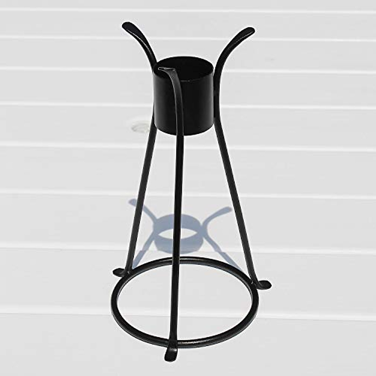 Achla Designs GBS-14 Trestle II Gazing Globe Ball Stand, 13 1/2-in H, Black