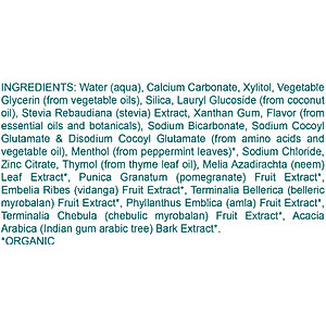 Himalaya Botanique Complete Care Toothpaste, Spearmint Flavor, Fights Plaque, Freshens Breath, Fluoride Free, No Artificial Flavors, SLS Free, Cruelty Free, Foaming, 5.29 Oz, 1 Pack