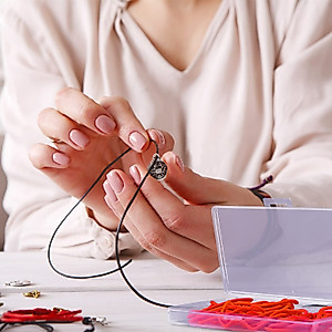 6 Pcs Rectangular Clear Plastic Storage Containers Box with Hinged Lid Plastic Beads Storage Containers Empty Case Organizer for Beads, Crafts, Jewelry, Small Items, 6 x 3.54 x 0.86"