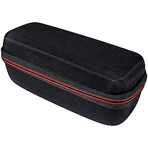 JBL Flip 5 Waterproof Portable Wireless Bluetooth Speaker Bundle with Megen Hardshell Protective Case - Black