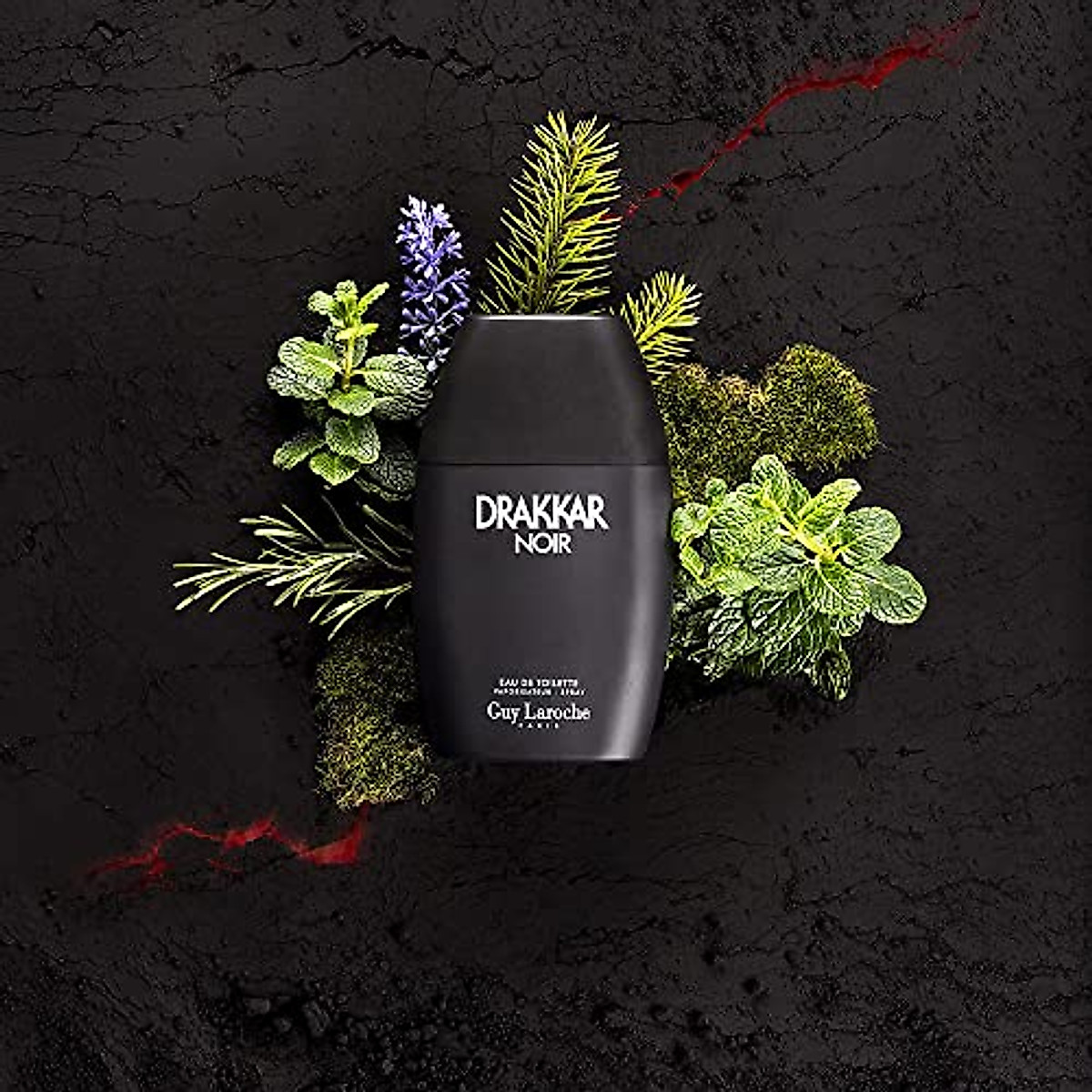 Drakkar Noir By Guy Laroche - Original Vintage Designer Fragrance Blend For Men - Fresh, Classic Men’s Evening Scent - Long Lasting Amber Fougere Aroma With Spicy And Citrus Notes - 1 Oz EDT Spray