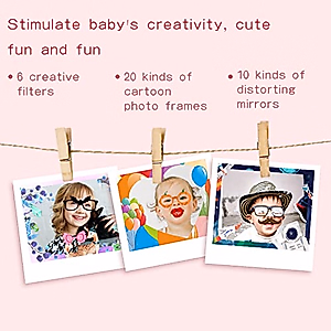 01 02 015 Kids Camera, 16 Filters Anti Skid Children Digital Camera for School Activity for Children(Blue)