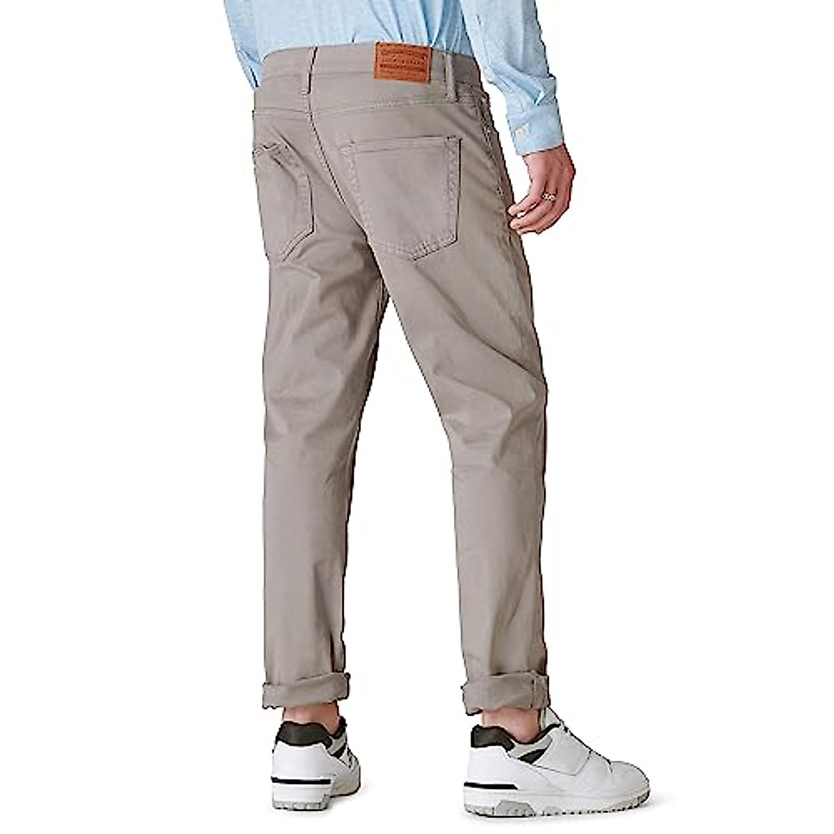 Lucky Brand Men's 410 Athletic Sateen Stretch Jean, Brushed Nickel