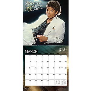 Michael Jackson 2021 Calendar: Foil Stamped Cover