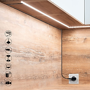 SIM&NAT 20AWG 6.5 Feet 2.1mm x 5.5mm Male to Female DC Extension Wire Power Jack Adapter Barrel Plug Cable,Extension Wire for CCTV Security Camera, DVR, HDVD, LED Strip Light, Low Voltage Application