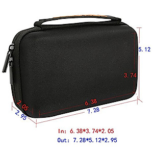 Hard Travel Case for Anker Astro/RAVPower/Aukey/EasyAcc Classic/Ravpower Power Bank External Battery Pack Portable Charger Adaptor by CO2CREA