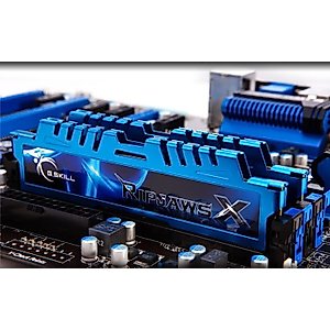G.SKILL Ripjaws X Series 16GB (2 x 8GB) 240-Pin DDR3 SDRAM DDR3 2400 (PC3 19200) Desktop Memory Model F3-2400C11D-16GXM