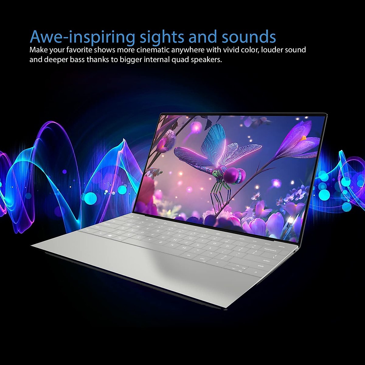 Dell XPS 13 Plus Business Laptop, 13.4" 4K UHD OLED Touchscreen, Intel Core i7-1260P, Zero-Lattice Backlit Keyboard, Fingerprint Reader, Killer Wi-Fi 6E, Windows 11 (16GB DDR5, 1TB PCIe SSD)