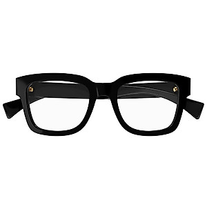 Gucci GG1138O-001 Black Square Unisex Eyeglasses