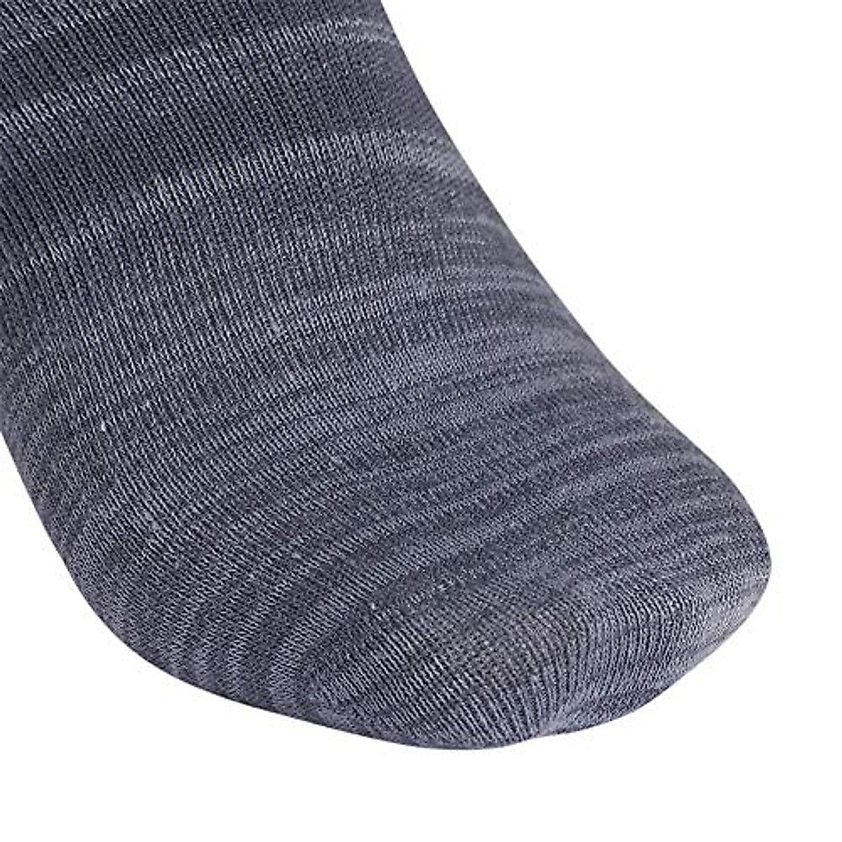 adidas Men's Superlite Low Cut Socks (6-Pair), Onix Grey/Grey/Black, Large
