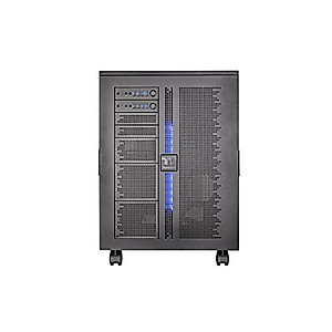 Thermaltake Core W200 Dual System Capable Extreme Water Cooling XL-ATX Fully Modular/Dismantle Stackable Tt Certified Super Tower Computer Case CA-1F5-00F1WN-00 Black